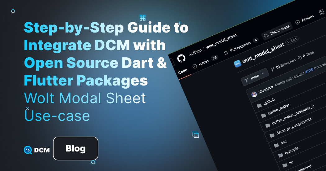 Step-by-Step Guide to Integrate DCM with Open Source Dart & Flutter ... Step-by-Step Guide to Integrate DCM with Open Source Dart & Flutter ...